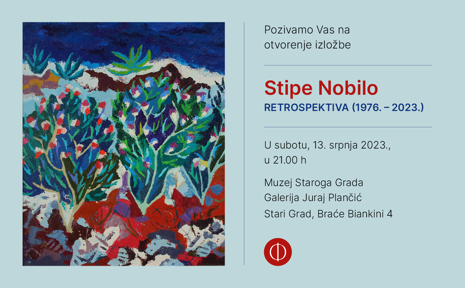 Stipe Nobilo – Retrospektiva ( 1976.- 2023.) - Novosti | Stari Grad